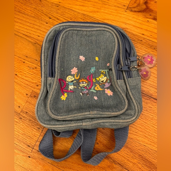 Nickelodeon | Accessories | Vintage Nos Nickelodeon Rugrats Denim Mini ...